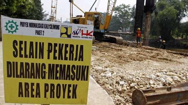 Normalisasi Ciliwung Dikebut
