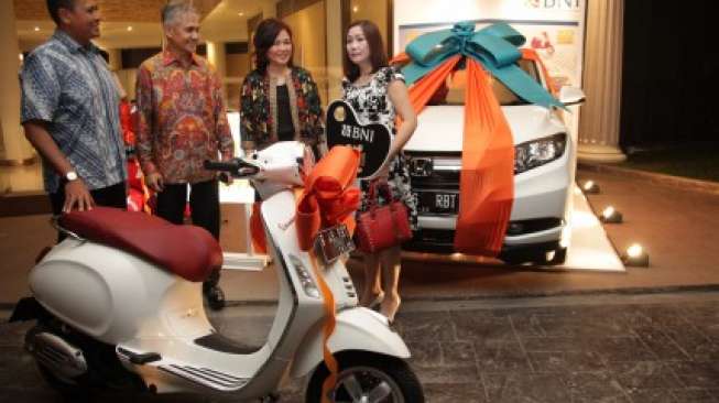BNI Bagikan Hadiah Mobil dan Puluhan Sepeda Motor