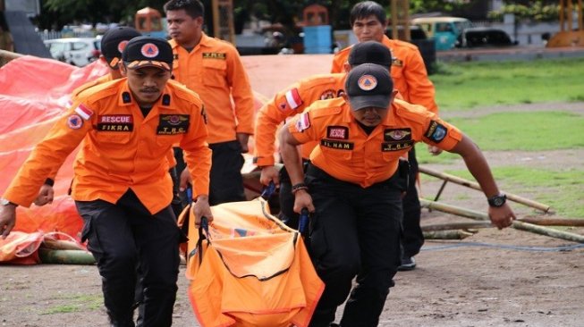 Apel Kesiapsiagaan Bencana, BPBD Simulasi Penanganan Gempa Bumi