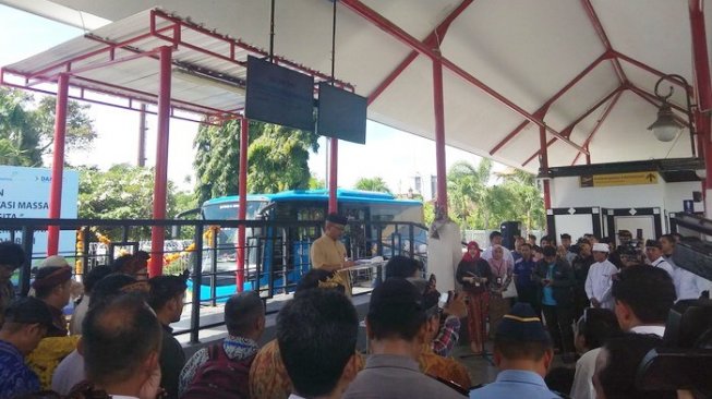 Bus Trans Sarbagita Kembali Layani Penumpang di Bandara Ngurah Rai