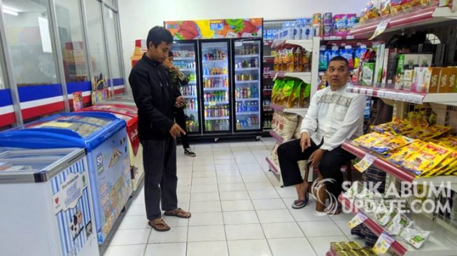 Gerombolan Perampok 212 Mart di Cisaat Sukabumi Tinggalkan Kotoran