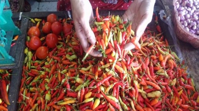 Harga Cabai Rawit di Madiun Makin Pedas Usai Lebaran