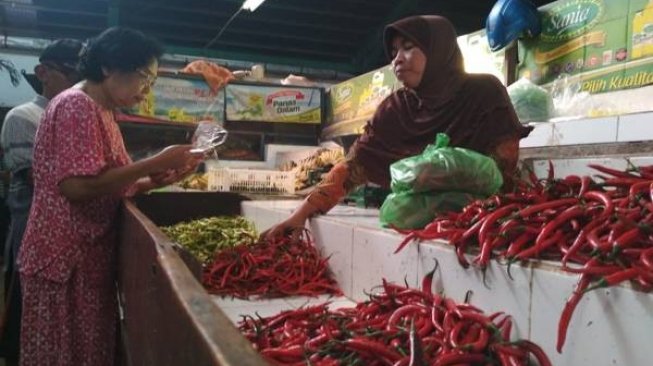 Harga Cabai di Sukoharjo Meroket Tembus Rp70.000 per Kg