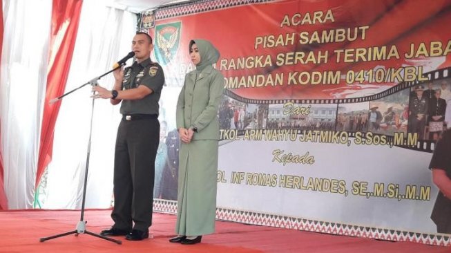 Dandim Bandar Lampung Berganti, Pisah Sambut Penuh Haru