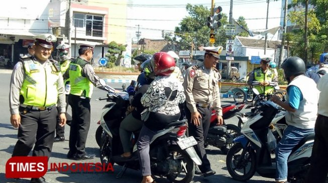 Ribuan Pengendara di Bangkalan Terjaring Operasi Patuh Semeru 2019