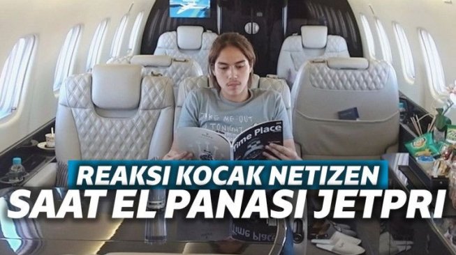 El Rumi Ngevlog Manasin Jet Pribadi, Begini Reaksi Kocak Netizen