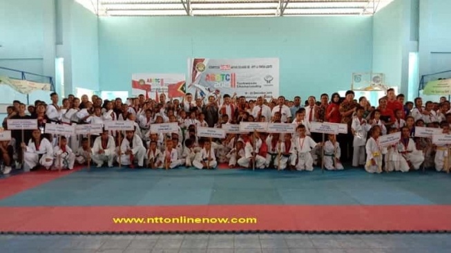550 Atlet Taekwondo se-NTT dan Negara Timor Leste Ikuti ABOTC II 2019