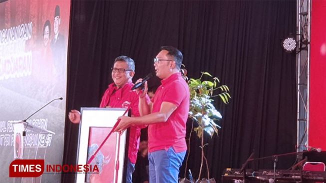 Ridwan Kamil Memuji Gerakan Mencintai Bumi yang Digagas PDI Perjuangan