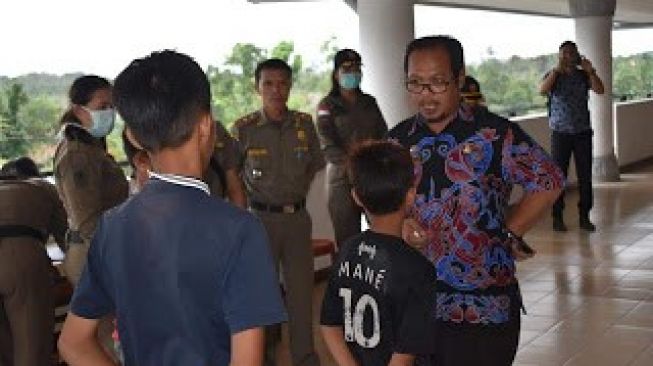 Masih Berkeliaran, Puluhan Pelajar Bengkayang Terjaring Satpol PP