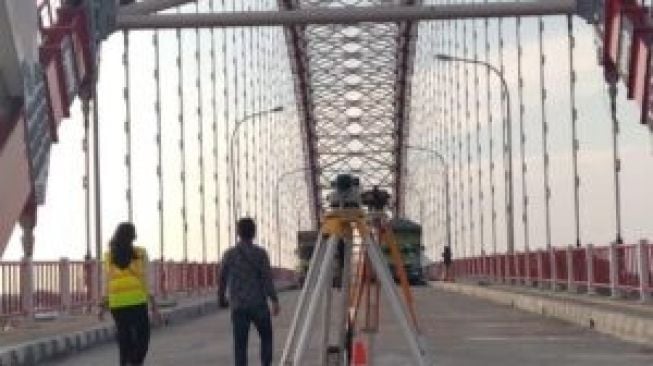 Akses Jalan Menuju Jembatan Musi Vl Belum Beres Pengerjaannya Akses Jalan Menuju Jembatan Musi Vl Belum Beres Pengerjaannya