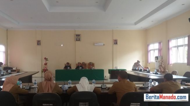 Tiga Pimpinan OPD Tak Hadir, Raker Komisi I DPRD Bolmut Batal Digelar