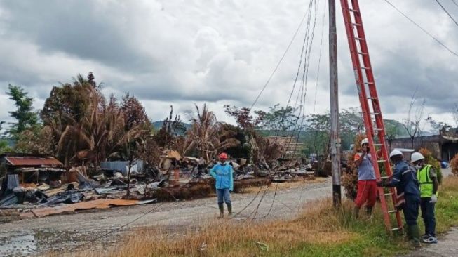 Keamanan Kondusif, Listrik di Elelim Yalimo Dinyalakan Bertahap