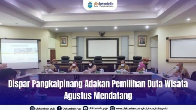 Dispar Pangkalpinang Adakan Pemilihan Duta Wisata Agustus Mendatang