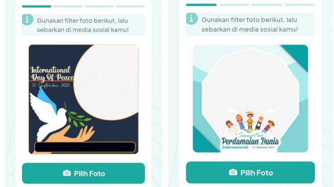 Bingkai Foto Twibbon dan Tema Hari Perdamaian Internasional Bingkai Foto Twibbon dan Tema Hari Perdamaian Internasional