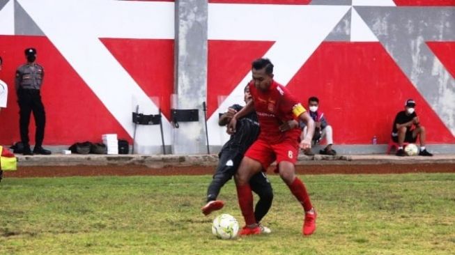 Persika Karanganyar Tahan Imbang Persak Kebumen 2-2