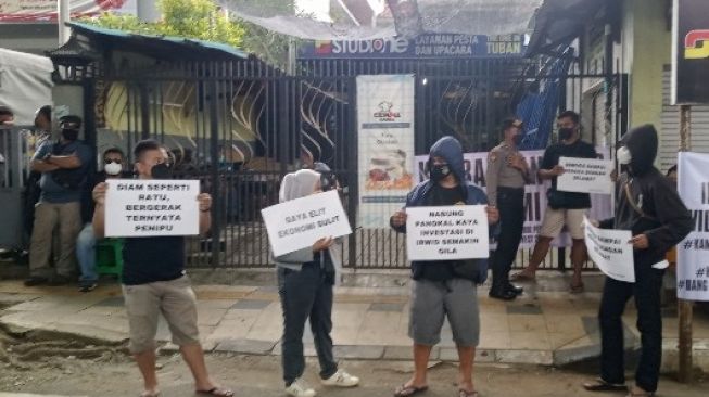 Korban Investasi Bodong Belum Puas Ir Hanya Ditetapkan Tersangka