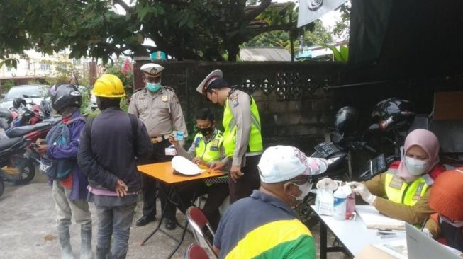 44 Kendaraan di Bintan Terjaring Razia Gabungan Polisi-Bapenda