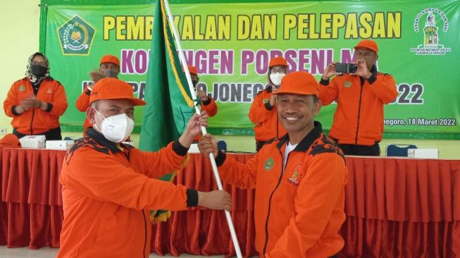 54 Atlet Kontingen Bojonegoro Bakal Tanding di Porseni MA 2022 Jatim