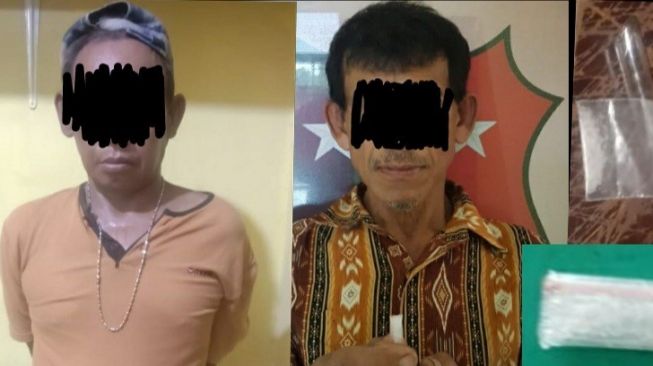 Bawa Sabu di Pesawaran, Dua Pria Asal Natar dan Tegineneng Ditangkap Polisi