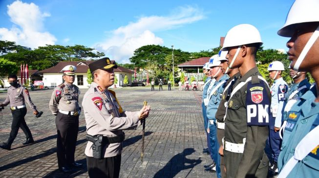Libatkan POM TNI, Polda Maluku Gelar Operasi Patuh 2022