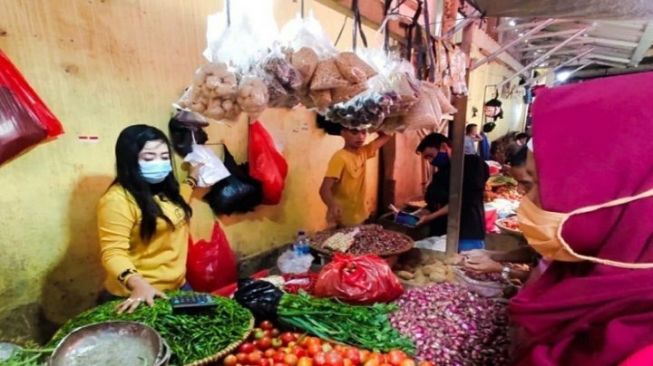 Harga Cabai di Pasar Rangkasbitung Naik