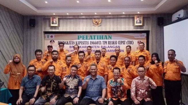 BPBD Balangan Tingkatkan Kemampuan Anggota TRC Hadapi Bencana