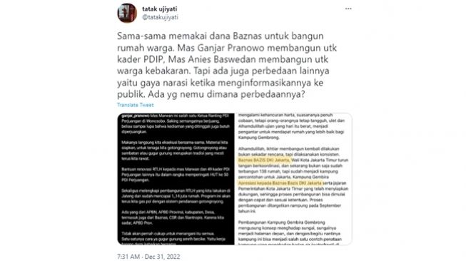'Beda Level', Ganjar dan Anies Ternyata Sama-sama Pernah Pakai Dana ...
