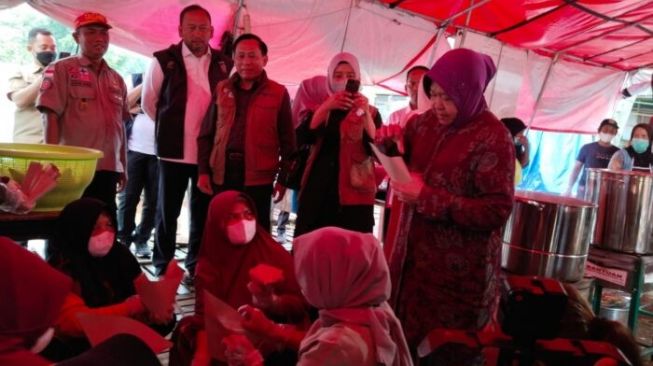 Kemensos Berdayakan Pengungsi Gempa Cianjur, Latih Keterampilan