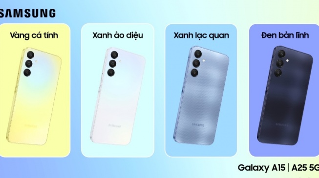 Samsung Galaxy A15 5G, Galaxy A15 4G, Galaxy A25 5G Diluncurkan dengan ...