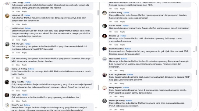 Facebook Ganjar Pranowo Mendadak Dipenuhi Komentar dari Warga Vietnam: Ini Fenomena Apa?