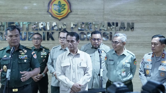 Dalam Upaya Wujudkan Swasembada Pangan Nasional, TNI AD Menyatakan Siap Dukung Kementan