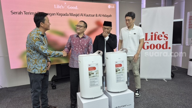 Masjid Ramai di Bulan Ramadan, Waktunya LG PuriCare Dehumidifier Beri Kenyamanan