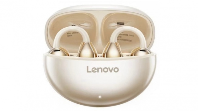 Lenovo TA410: TWS Open Ear Murah dengan Bluetooth 7.0 dan Baterai ...