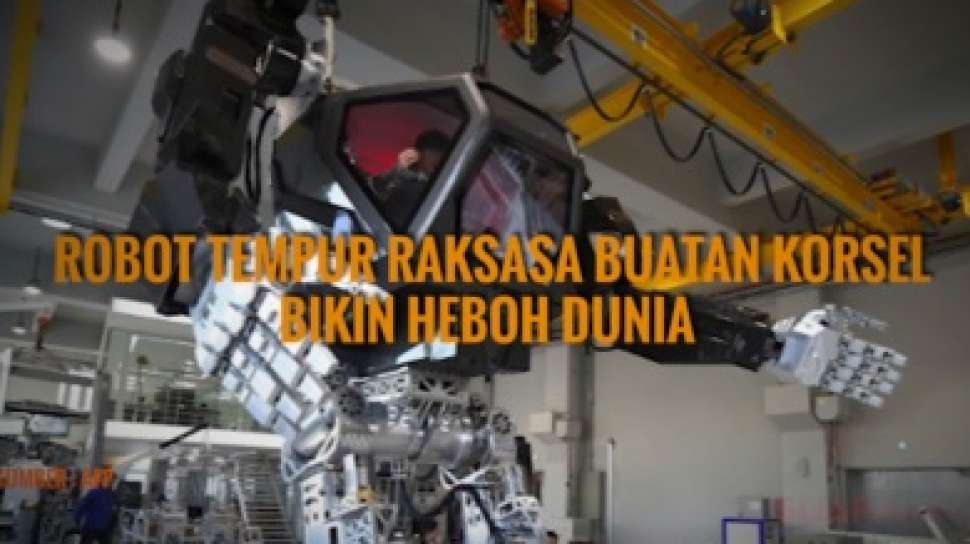 Penampakan Robot Raksasa Korea yang Bikin Heboh Dunia