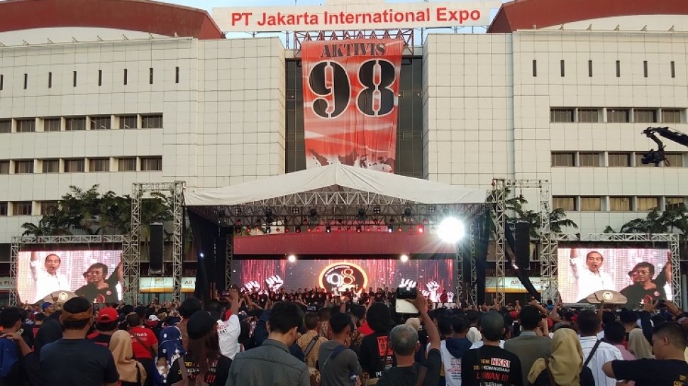 Aktivis 98 Deklarasikan Dukung Jokowi Maju Pilpres