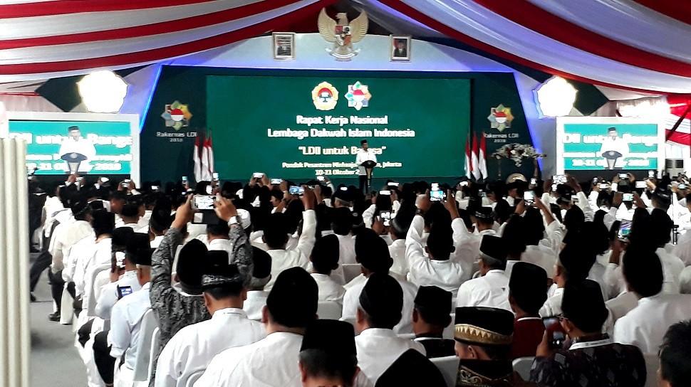 Buka Rakernas LDII, Jokowi: Kita Harus Perkuat Karakter Bangsa