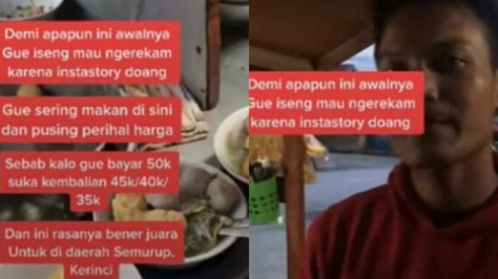 Bebaskan Pembeli Bayar Seikhlasnya, Kisah Pedagang Bakso Ini Viral
