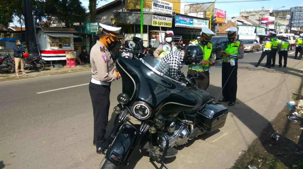 Moge Mewah Terjaring Razia di Kawasan Wisata Lembang