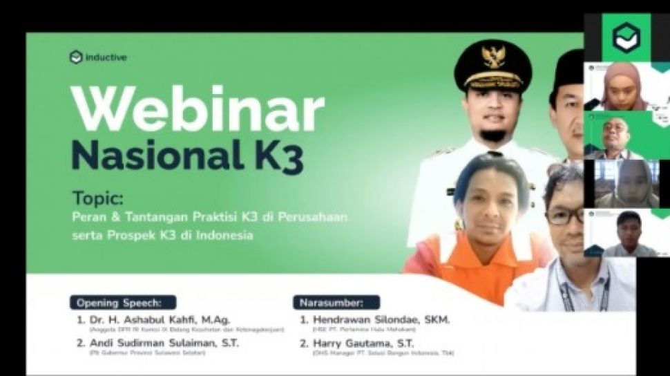 Industri Kreatif Indonesia Gelar Webinar Nasional K3