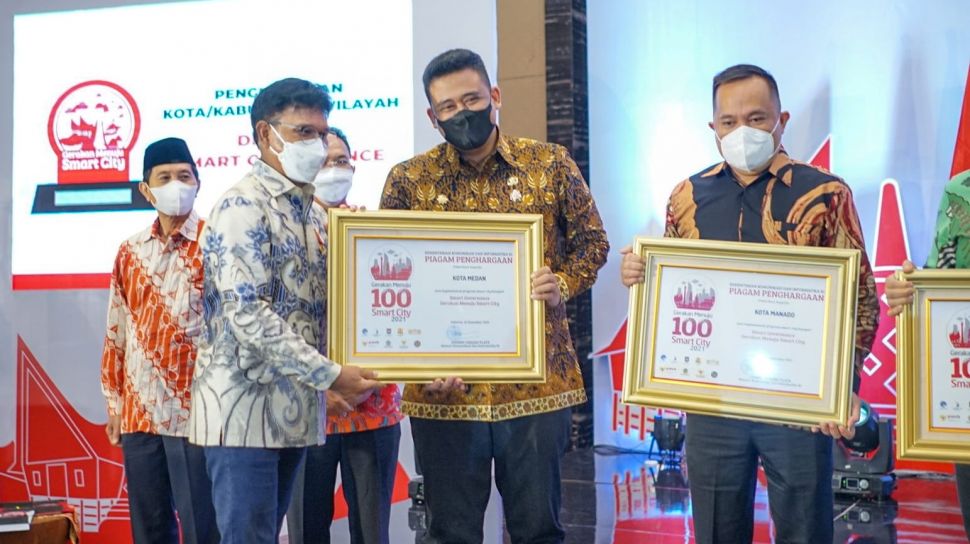 Pemko Medan Raih Penghargaan Smart City Kategori Smart Governance dari ...