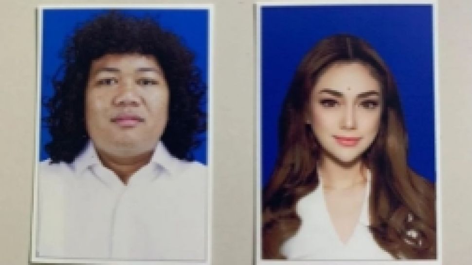 Celine Evangelista dan Marshel Pamer Pas Foto Backgroud Biru, Kode Nikah?