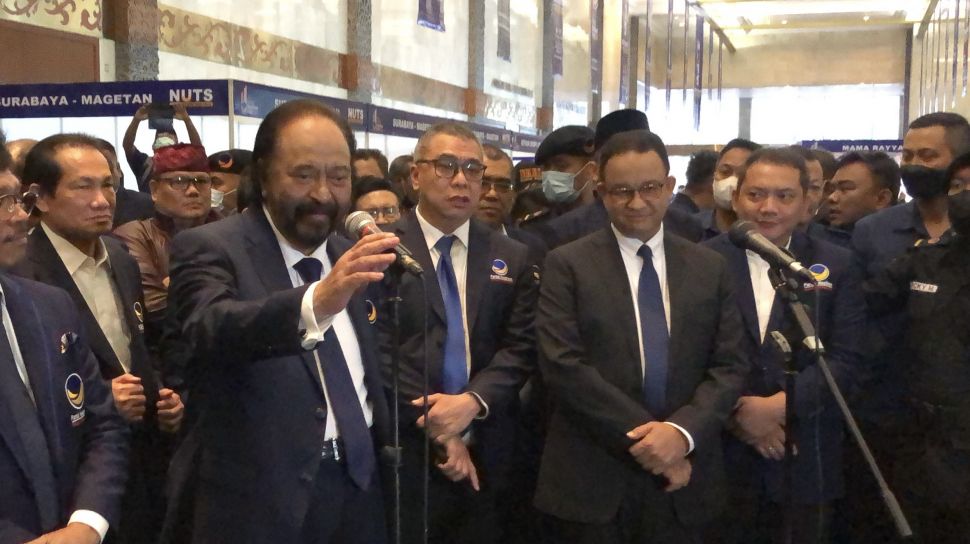 Respons Pernyataan Fahri Hamzah soal Bandar Gagalkan Deklarasi Koalisi, Surya Paloh Seloroh Bawa ...