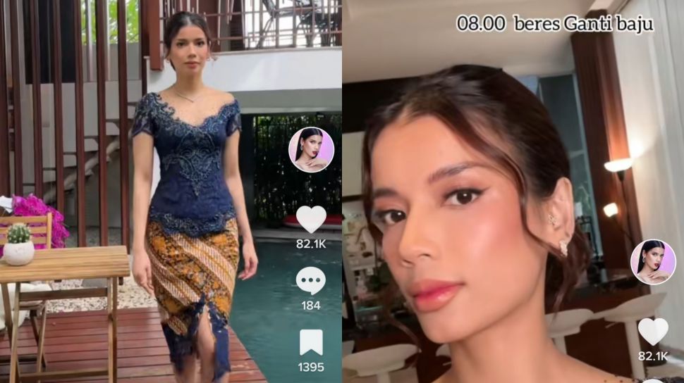 Hadiri Resepsi Pernikahan Kaesang-Erina, Sabrina Chairunnisa Pamer Momen Siap-siap Kondangan ...