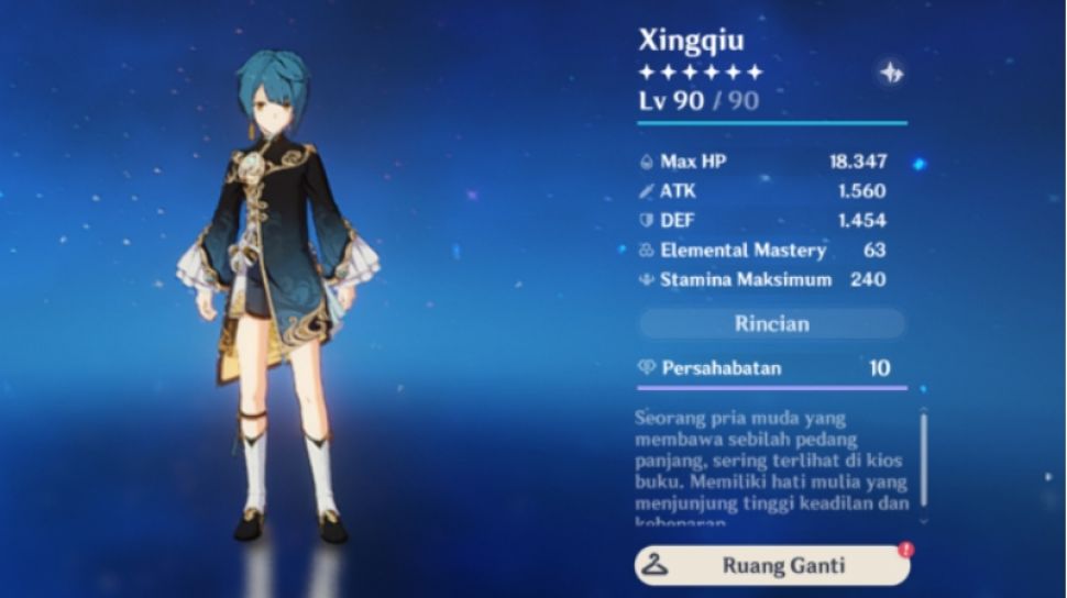 4 Cara Menggunakan Xingqiu di Game Genshin Impact