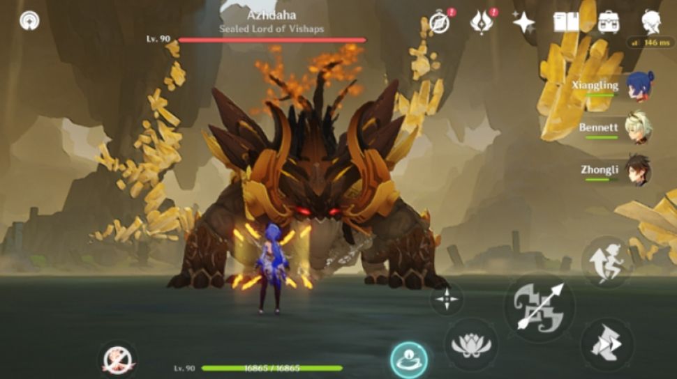 4 Cara Mengalahkan Azhdaha di Game Genshin Impact