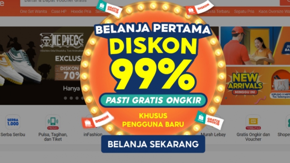 Kode Voucher Shopee Dan Cara Klaim Agar Dapat Diskon Berlimpah