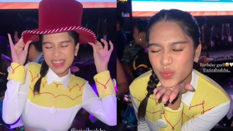 9 Momen Ulang Tahun Azizah Salsha ke-20, Ada Pesan Manis dari Pratama Arhan