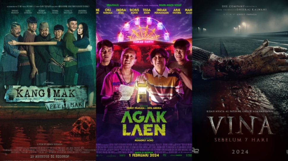 Drama Hingga Horor, Inilah 5 Film Indonesia Paling Laris Tahun 2024