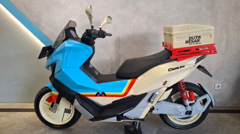 Detail Modifikasi Motor Listrik Duta Modjo yang Tetap Tampil Kalcer