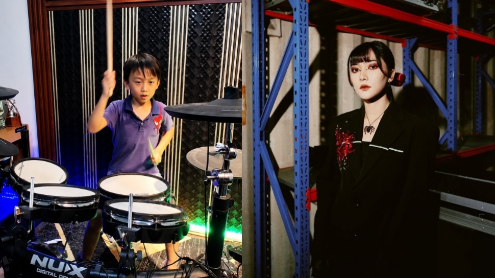 Isyana Sarasvati Sampai Melongo, Aksi Oman Drummer Cilik Taklukkan Lagu ...
